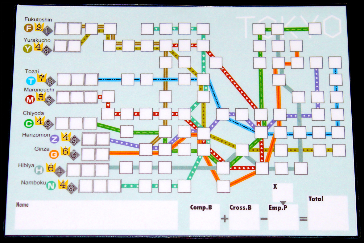 Tokyo Map – What's Eric Playing?