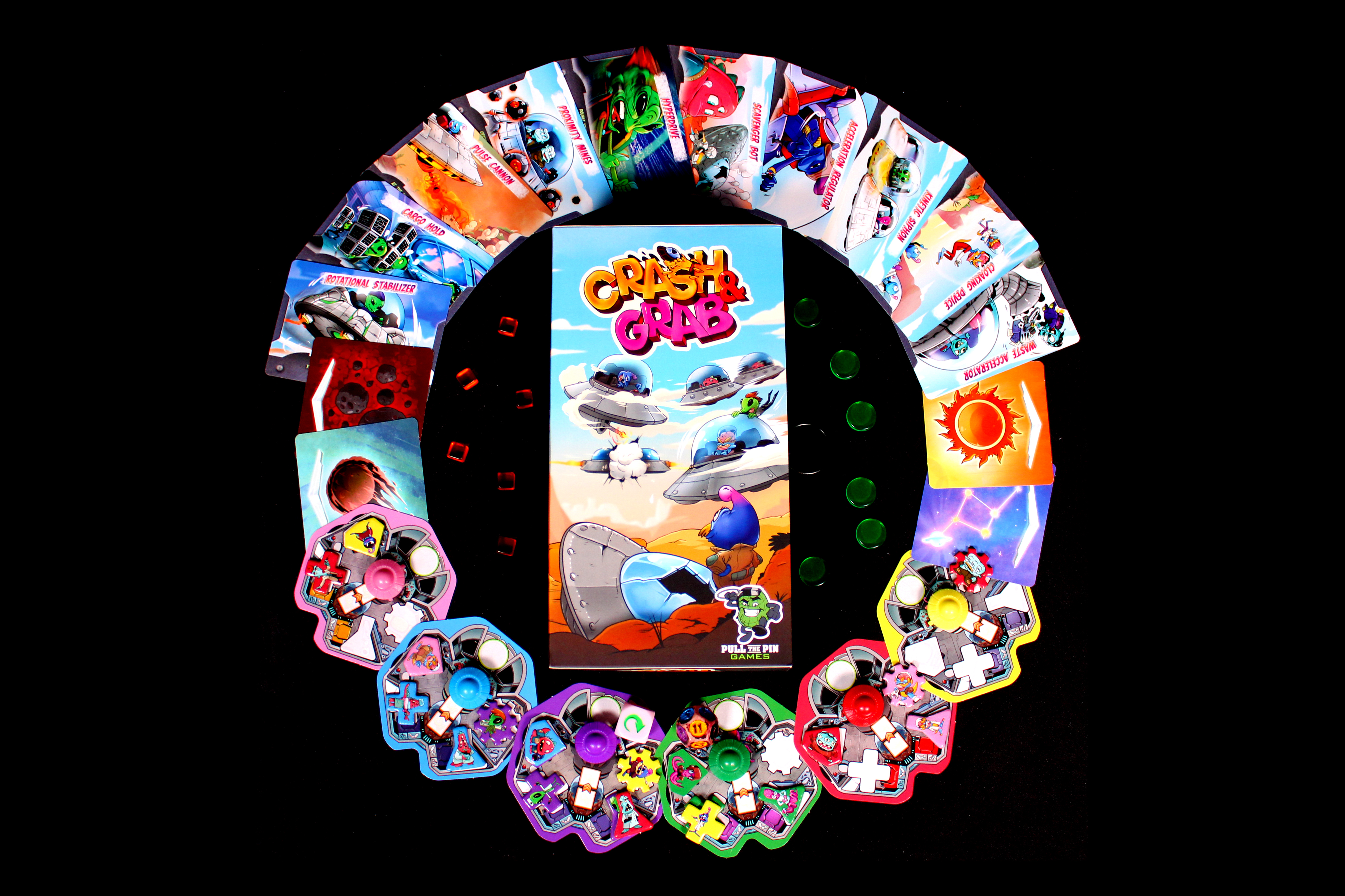 Crash & Grab Board Game Review: Strategic Alien Chaos Fun